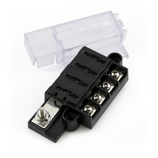Universal 4 Circuit Fuse Block – Walter Racecraft